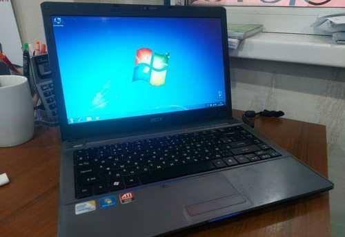 Ноутбук acer aspire 4810T