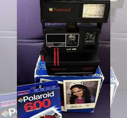 Фотоаппарат Polaroid 635 CL   кассета