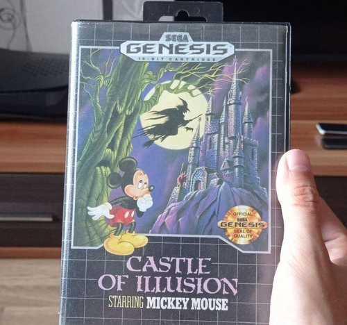 Castle of Illusion Starring Mickey Sega Картридж