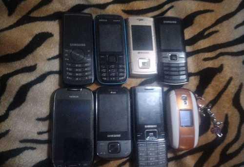 Телефоны на запчасти Nokia и тд стационарные