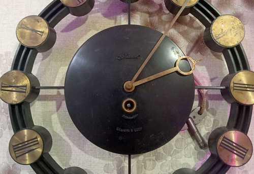 Настенные механические часы маяк СССР