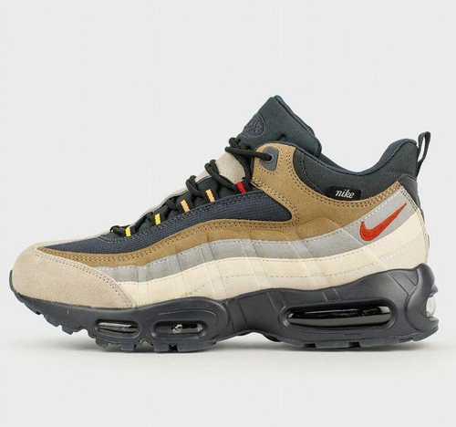 Кроссовки Nike Air Max 95 Beige Grey with Fur