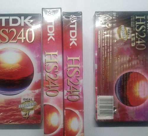 Видеокассета TDK VHS 240