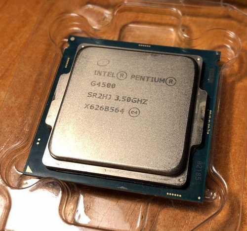 Процессор intel pentium g4500