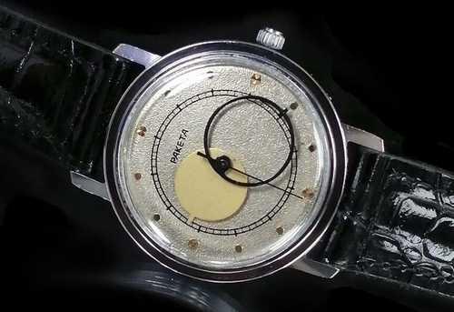 Стильные мужские часы СССР Ракета Коперник космос