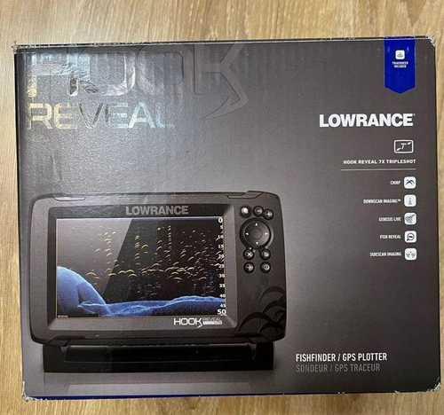 Эхолот Lowrance hook reveal 7X tripleshot (RUS)