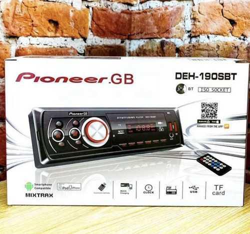 Автомагнитола pioneer 1 din новые