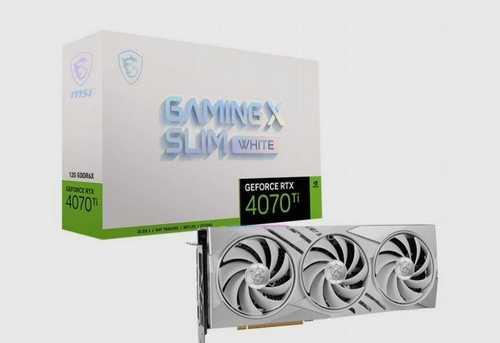 GeForce RTX 4070 Ti gaming X slim White