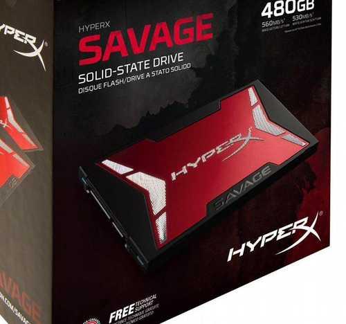 Ssd Kingston HyperX savage 480gb