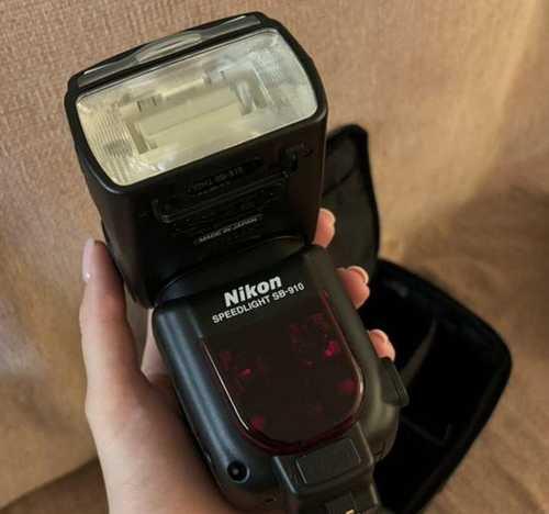 Вспышка Nikon speedlight sb-910