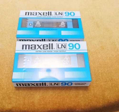 Аудиокассеты maxell ln 90