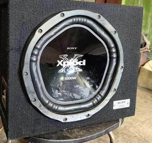 Сабвуфер sony xplod 1000w