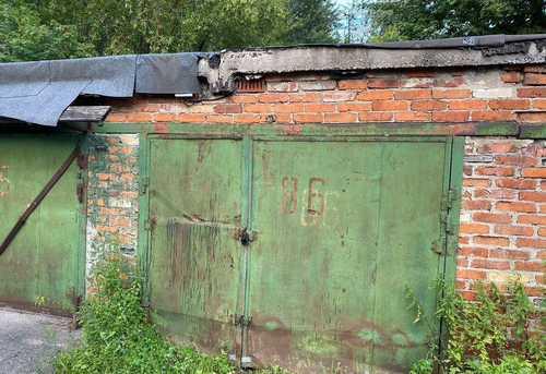 Гараж кирпичный