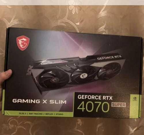 MSI geforce rtx 4070 super gaming x slim