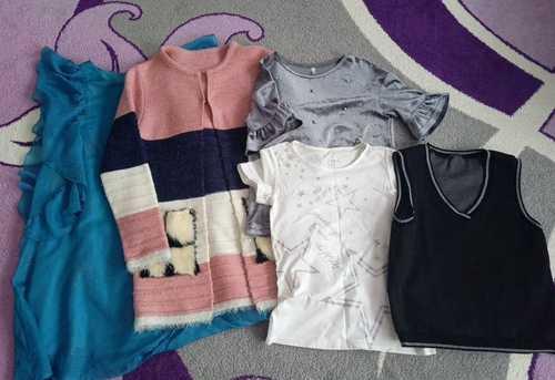 Одежда для девочки пакетом 146-152