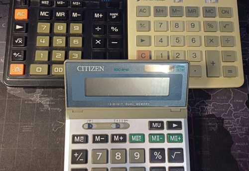 Калькулятор citizen/casio