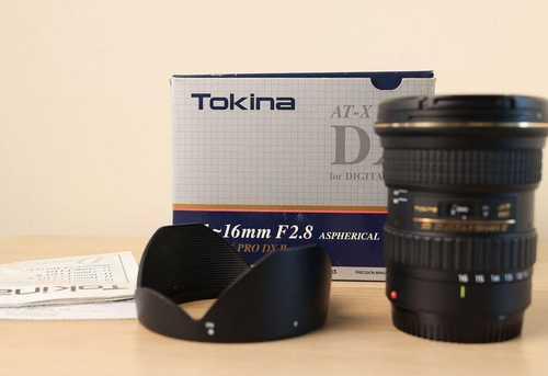 Tokina AT-X 11-16mm f/2.8 Pro DX II Canon(2ое)