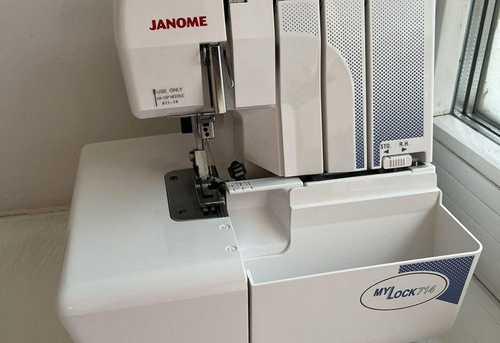 Оверлок janome 714