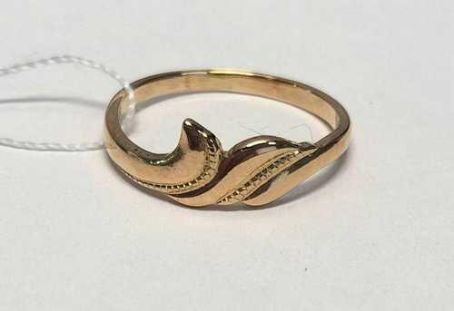 Золотое кольцо 17,5р (16660)