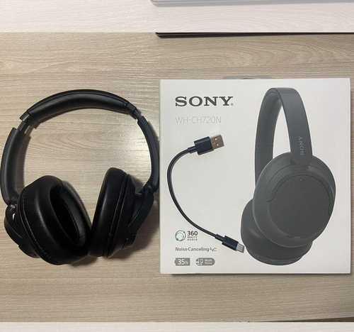 Наушники беспроводные Sony WH-CH720N