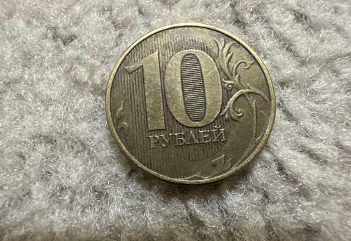 Монеты в 10 рублей 2010 и 2012 спмд,ммд