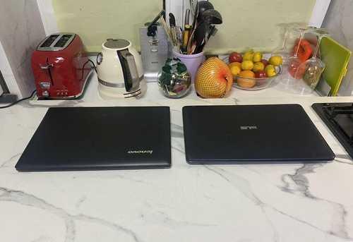 Два ноутбука lenovo g70-80 и asus x751n