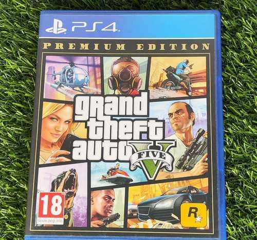 Диск PS4. GTA 5, Premium edition