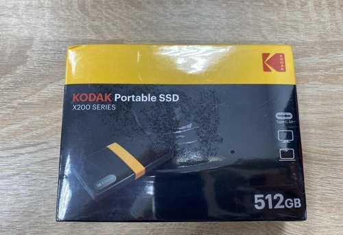 Внешний SSD 512Gb (Kodak, новый)
