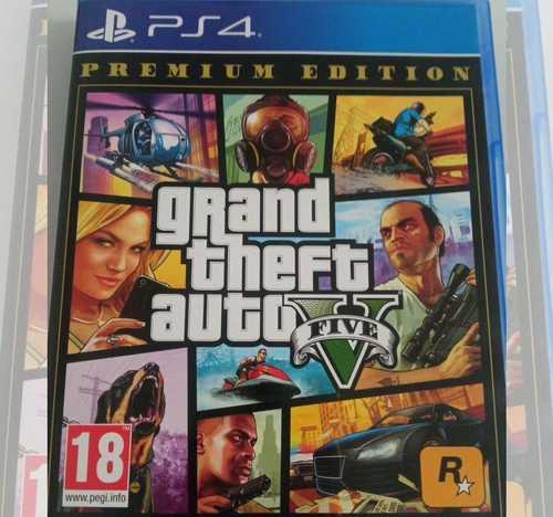 Игры ps4 gta 5 premium edition