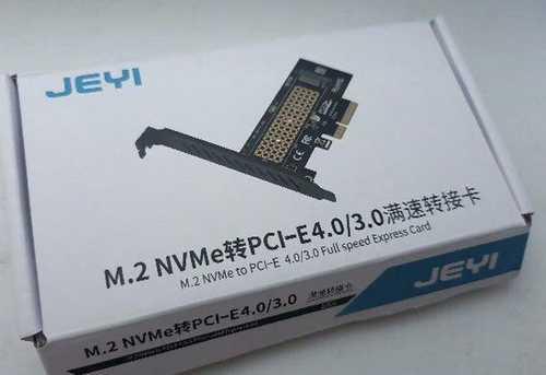 Адаптера jeyi M.2 NVMe SSD PCI-E 4.0 X4