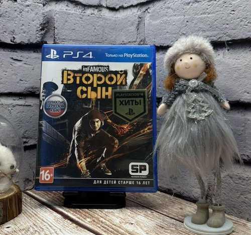 Второй свн inFamous ps4 диск