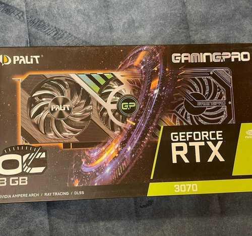 Видеокарта Palit rtx 3070 gaming pro 8 gb oc