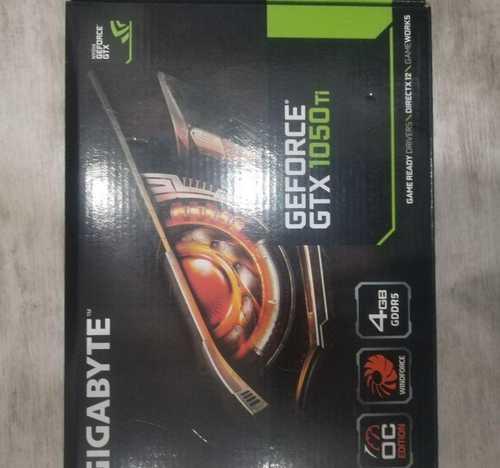 Видеокарта gtx 1050 ti 4gb