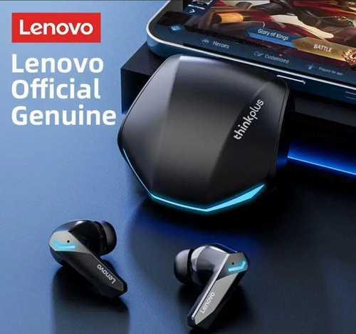 Беспроводные наушники lenovo Bluetooth (черн бел.)