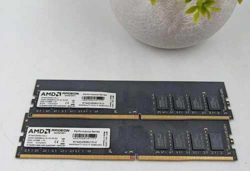 Оперативная память DDR4 8GB (2X4) 2666 MHZ Amd Rad