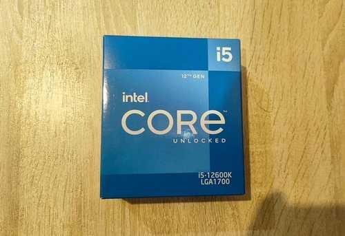 Новый Intel Core i5-12600K BOX Гарантия
