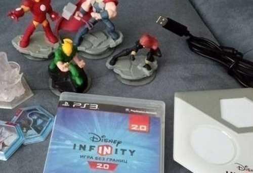 Игра Disney Infinity 2.0 Ps3 с фигурками Мстители