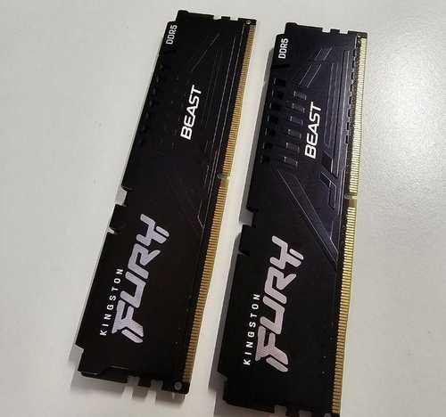 Оперативная память ddr5 16gb Kingston fury