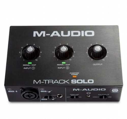 USB-аудиоинтерфейс M-Audio M-Track Solo