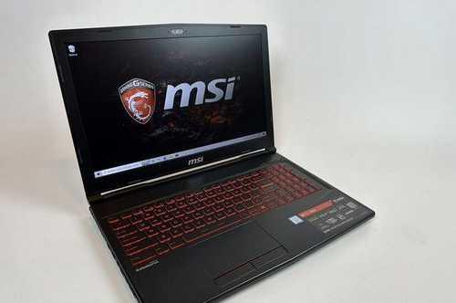 Мощный MSI GL63 I5-9300H/16Gb/gtx1660ti