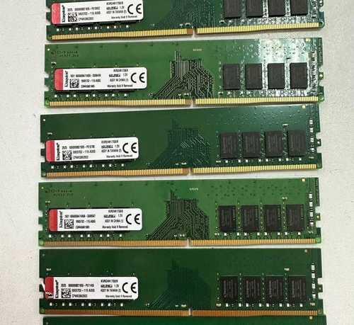 Память бу DDR4 8 gb 2400 Kingston KVR24N17S8/8