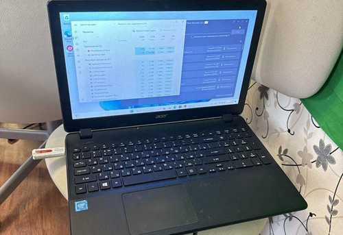 Ноутбук 15.6" Acer Extensa EX2519, 256 ГБ, Celeron N3060, RAM 4 ГБ, Intel HD Graphics