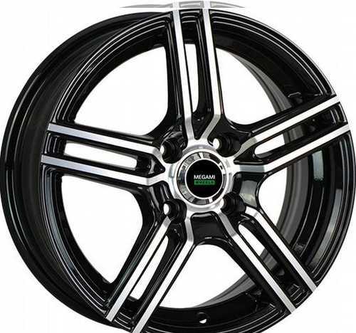 R15 4x100 6J ET36 D60,1 Megami MGM-1 BKF