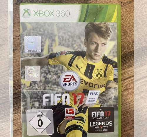 Игра на xbox 360 Fifa 17