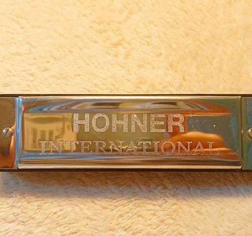 Губная гармошка hohner silver star C