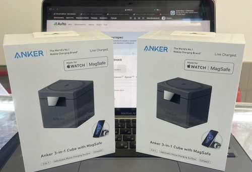 Anker Cube Беспроводная зарядная панель 3 в 1