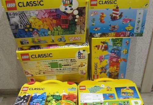 Конструкторы Lego Classic 10698, 10713, 11018 новы