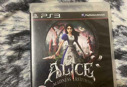 Alice Madness returns ps3