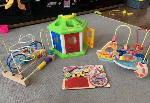 Развивающие игрушки для малышей пакетом лабиринт
