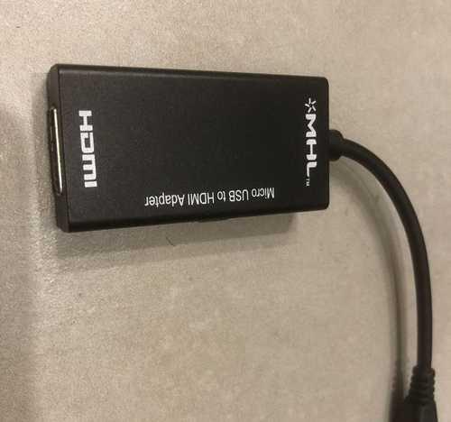 Адаптер micro usb to hdmi MHL